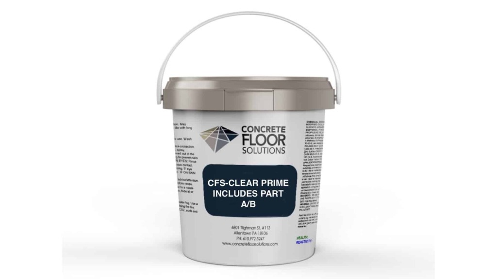 CFS-CLEAR PRIME, EPOXY PRIMER FOR CFS-1C POLYASPARTIC COATING SYSTEM ...