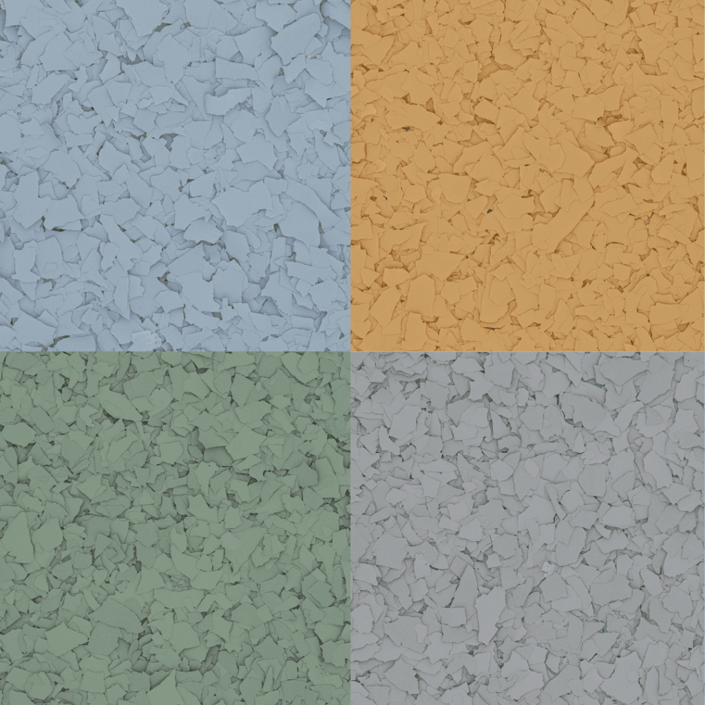 Create Your Own Custom Flake Blend – Concrete Floor Solutions