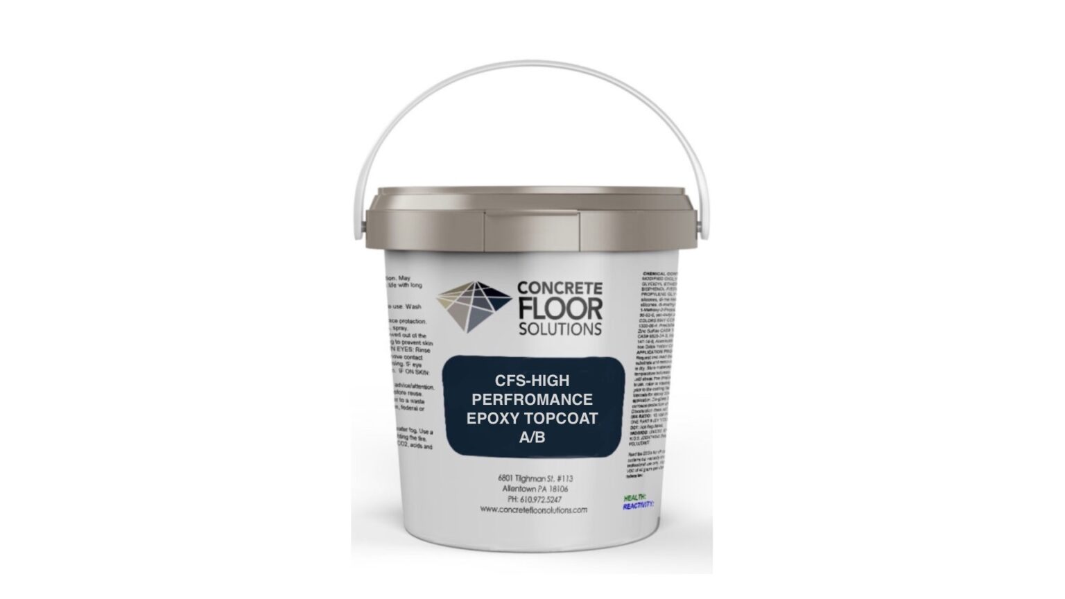 CFS-HIGH PERFORMANCE EPOXY TOPCOAT – Concrete Floor Solutions